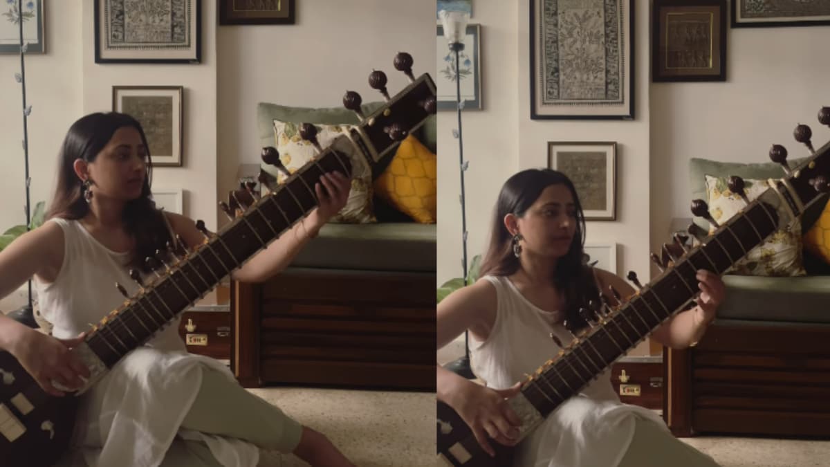 On Ravi Shankar’s Birth Anniversary, Shweta Basu Prasad Plays Pather Panchali Theme On Sitar ...
