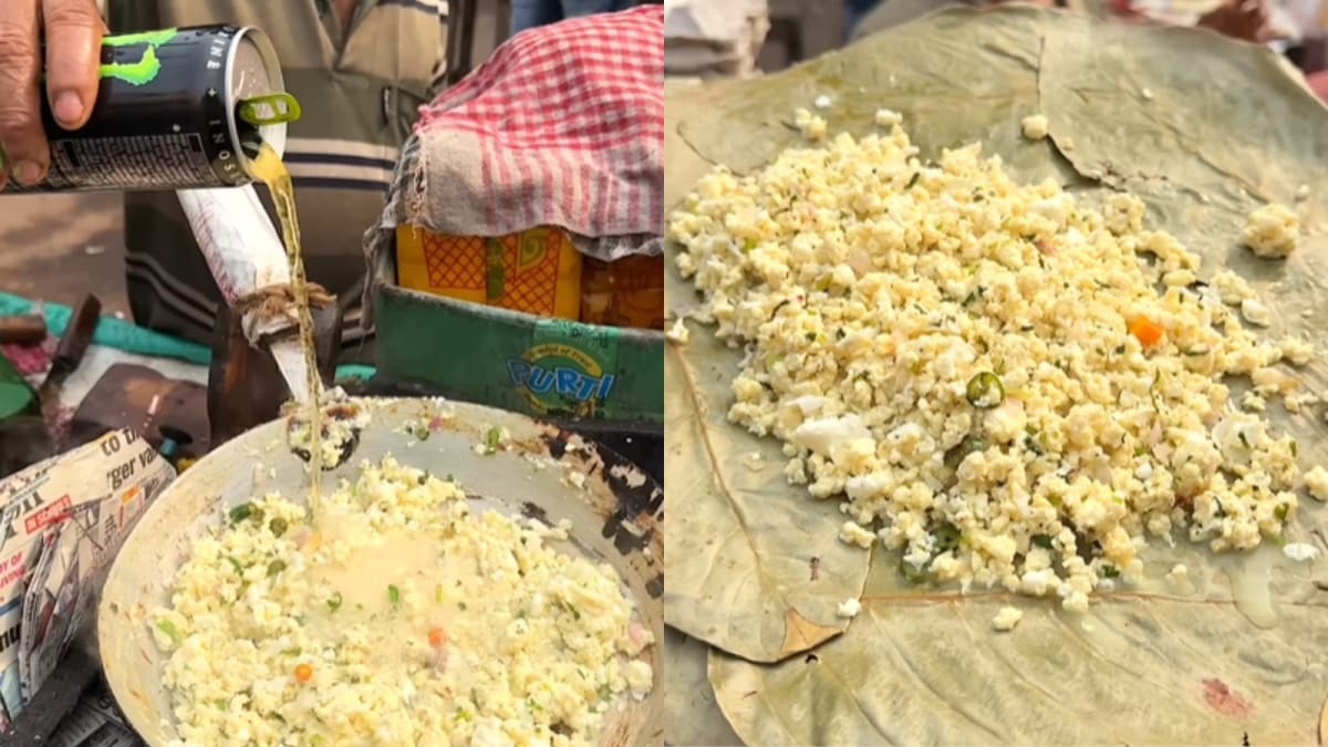 Kolkata Street Vendor Prepares Monster Energy Scrambled Eggs In Viral ...
