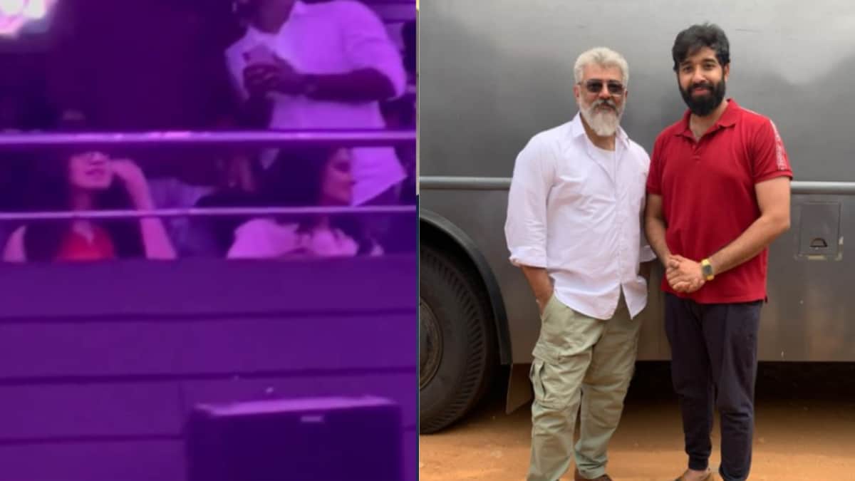 Ajith Kumar’s Wife Shalini And Daughter Anoushka Attend Good Bad Ugly First Day, First Show ...