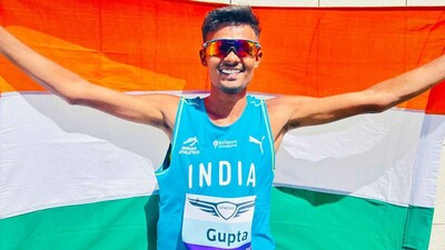 India's Nitin Gupta Wins Silver In 5000m Race Walk At Asian U-18 Youth ...