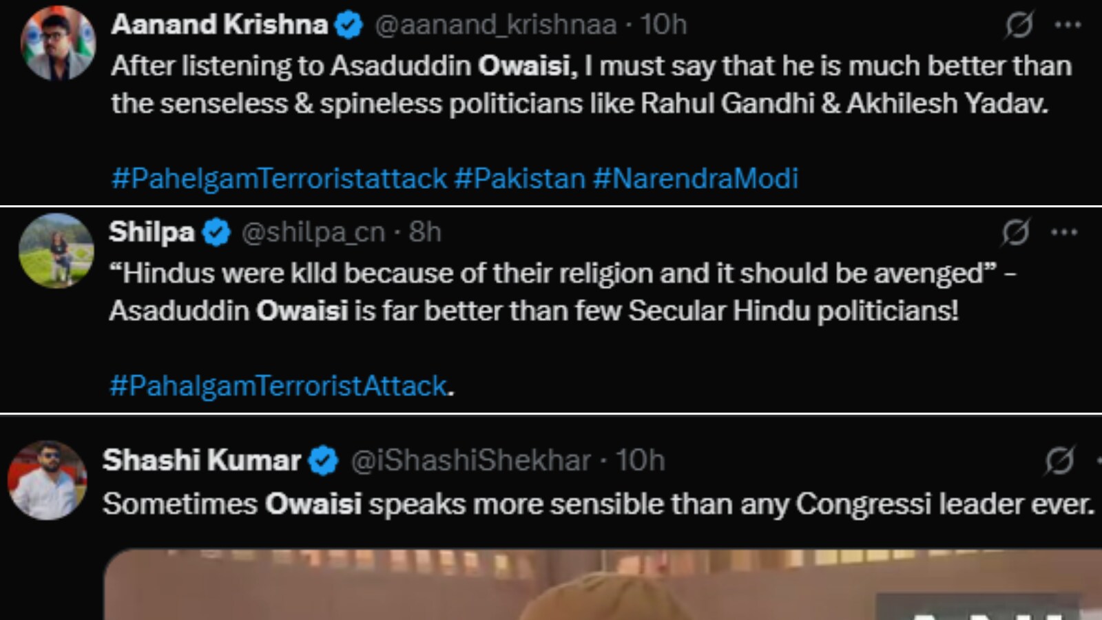Asaduddin Owaisi Hurls Expletives At Pakistan After Pahalgam Terror ...