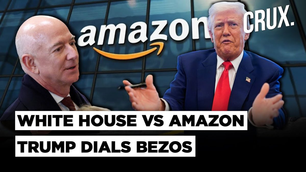 Angry Trump Speaks To Jeff Bezos About "Hostile" Display Off Tariffs ...