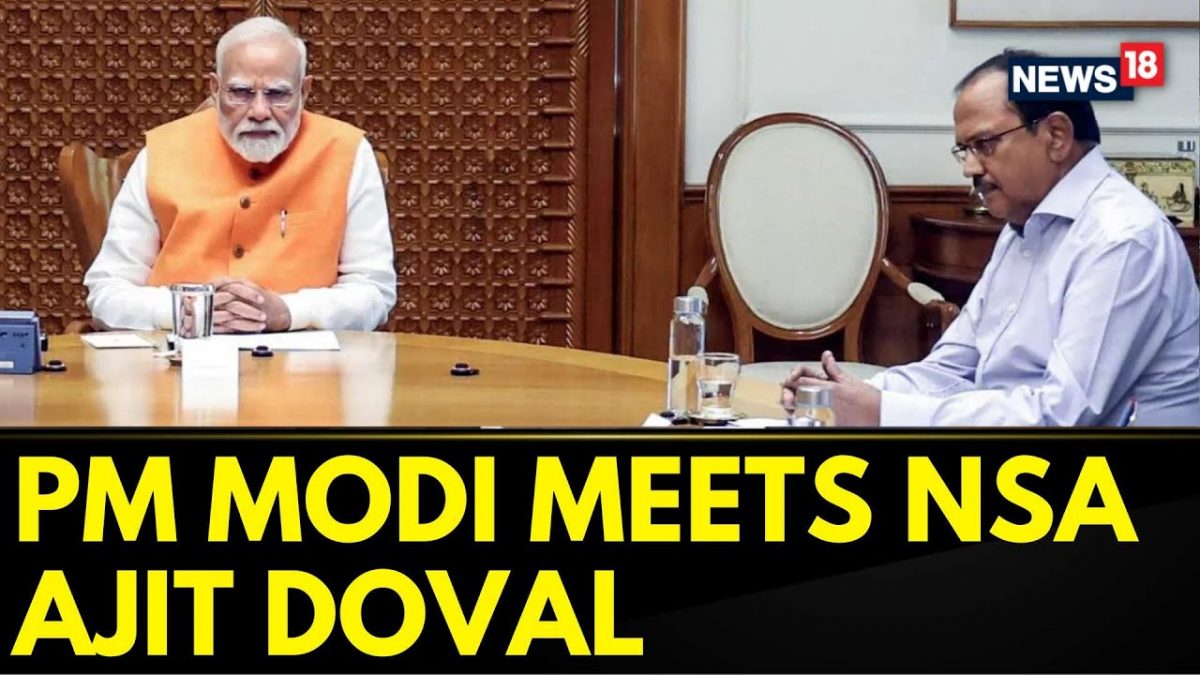 India Pakistan News | PM Narendra Modi Holds Meeting With NSA Ajit ...