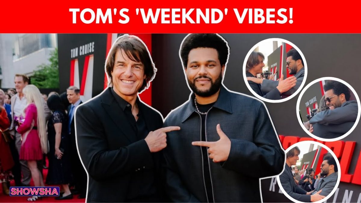 Tom Cruise & The Weeknd Break The Internet With A Hug At Mission ...
