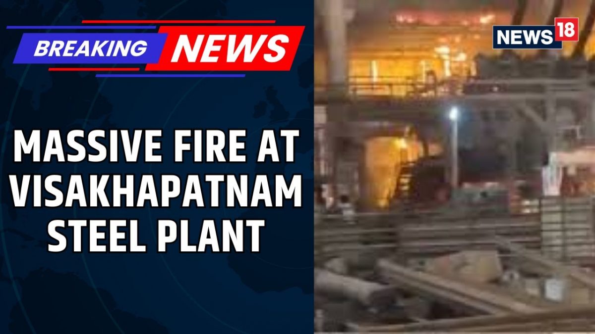 Massive Fire At Visakhapatnam Steel Plant, Fire Engines Rushed | Rescue ...