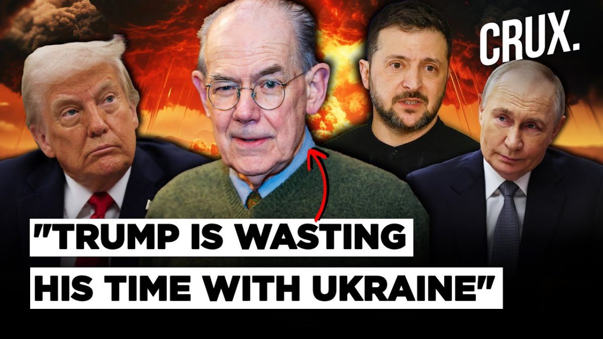 John Mearsheimer Says Russia Ukraine War Will Be "Decided On The ...