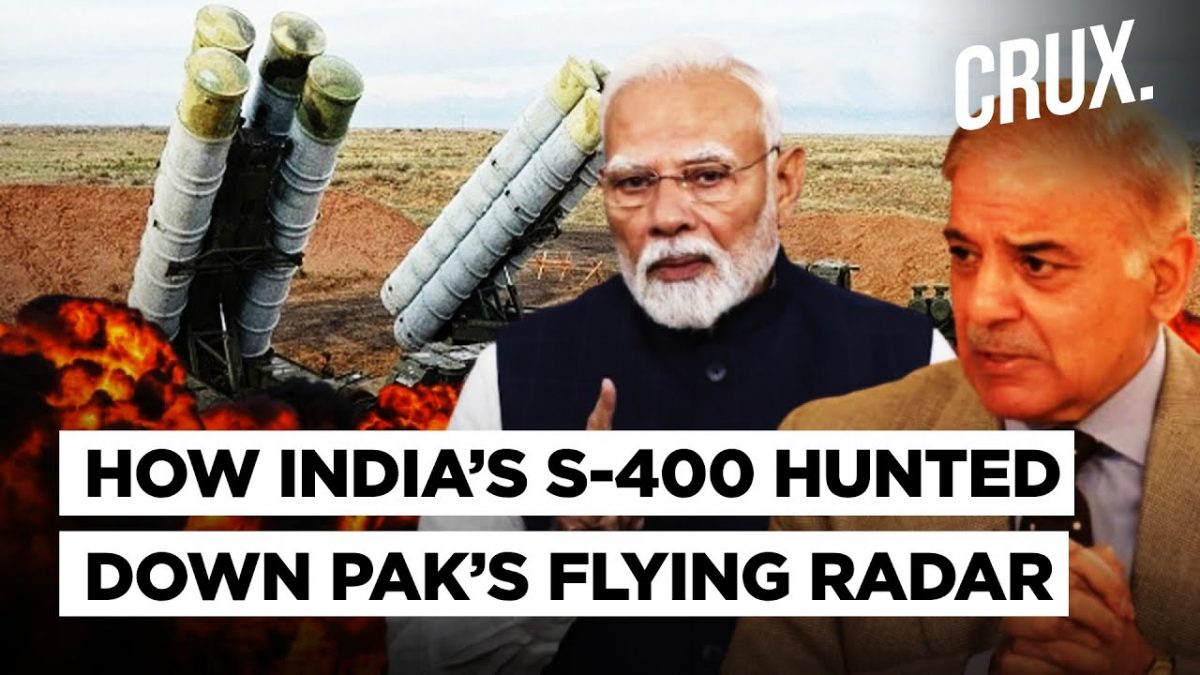 “Historic Kill" IAF S-400 Shot AWACS Flying 315km Inside Pak, India ...
