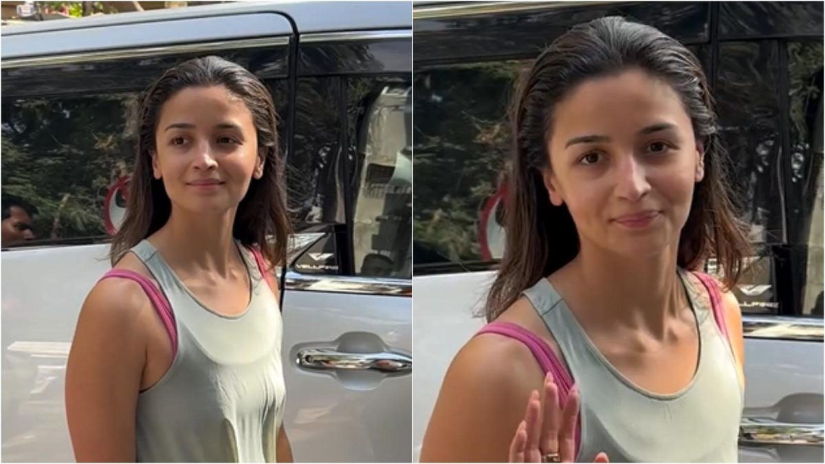 Alia Bhatt Steps Out After Gym Session, Her Post-Workout Glow Is ...