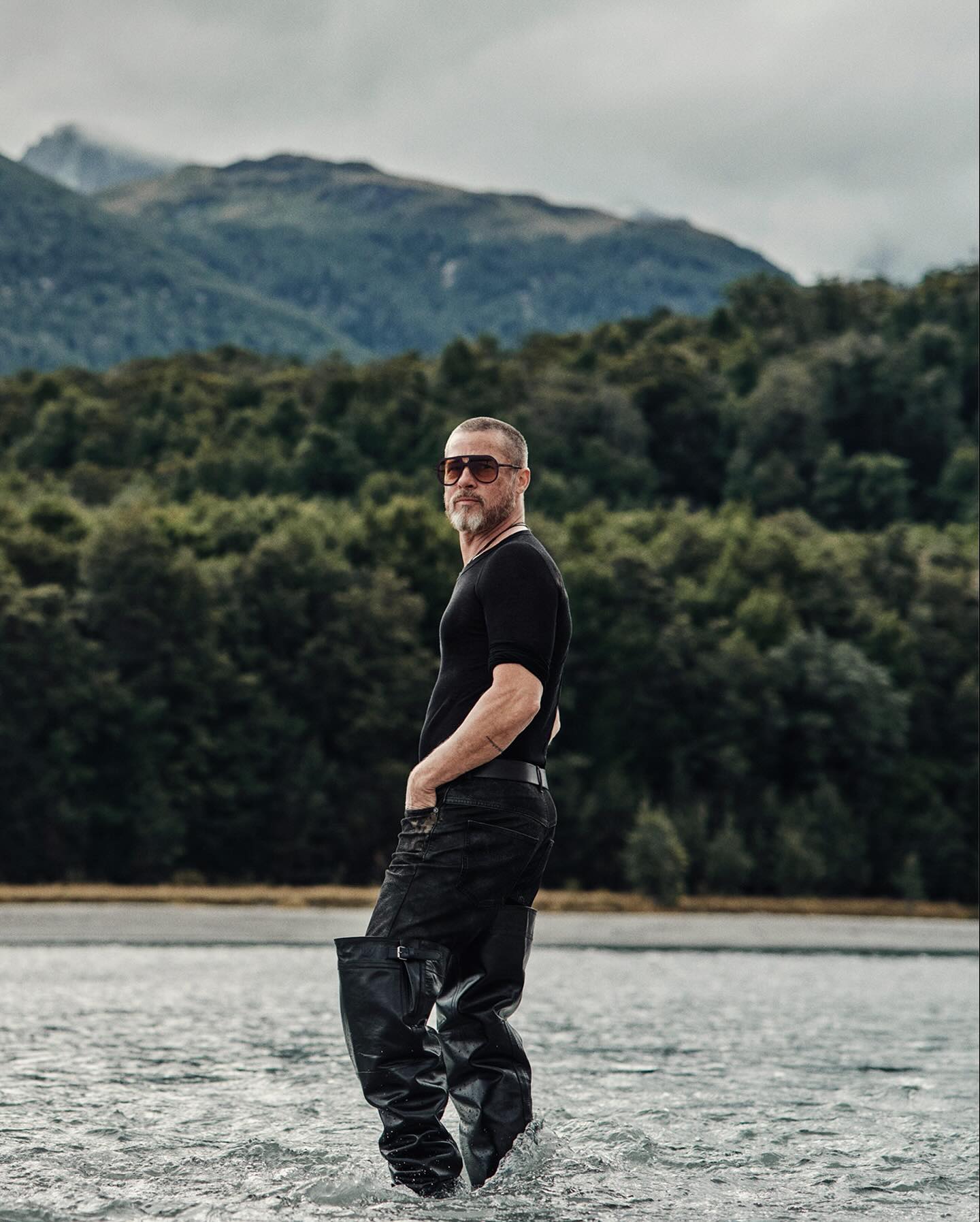 Brad Pitt Makes Internet Swoon With Rugged Looks On Magazine Cover ...