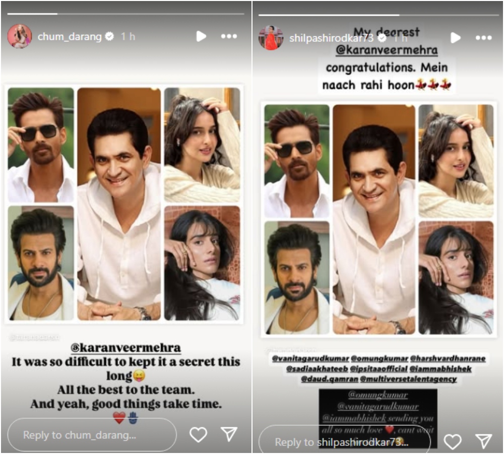 Karan Veer Mehra Signs First Film Post BB18, Chum Darang Says ‘Kept It ...