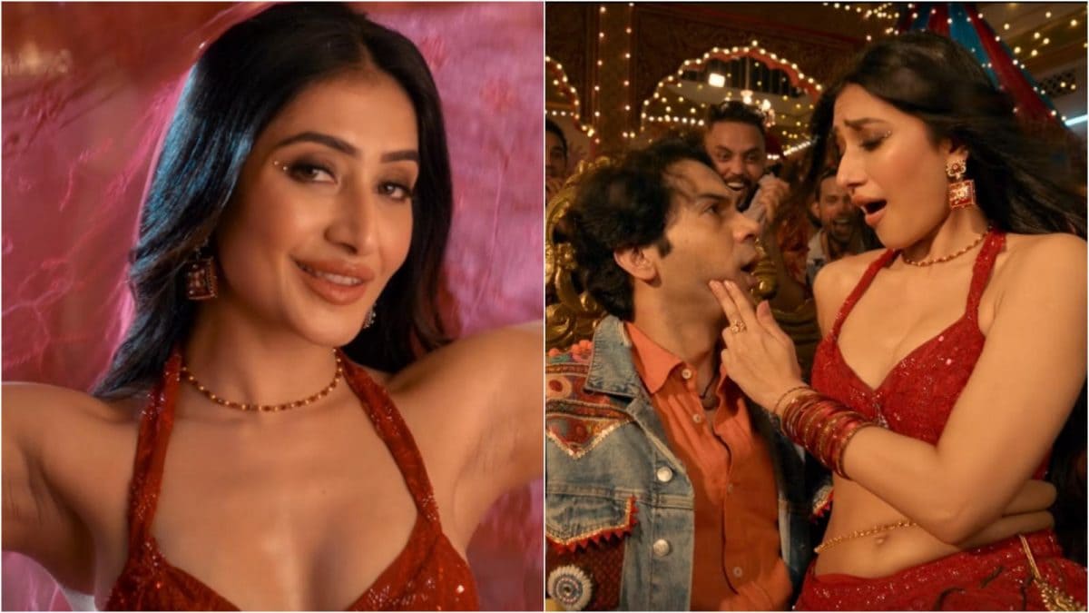 Dhanashree Verma Sizzles In Rajkummar Rao’s Bhool Chuk Maaf Song Ting Ling Sajna | Watch ...