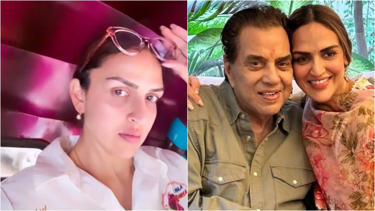 When Esha Deol Got Emotional While Working With Dharmendra For First ...