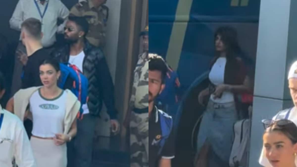 Watch: Hardik Pandya, Jasmin Walia Spotted As MI Return Home After IPL ...