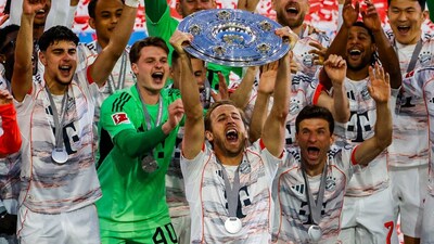 Harry Kane Finally A Champion! Lifts First Major Trophy Of Career, And ...
