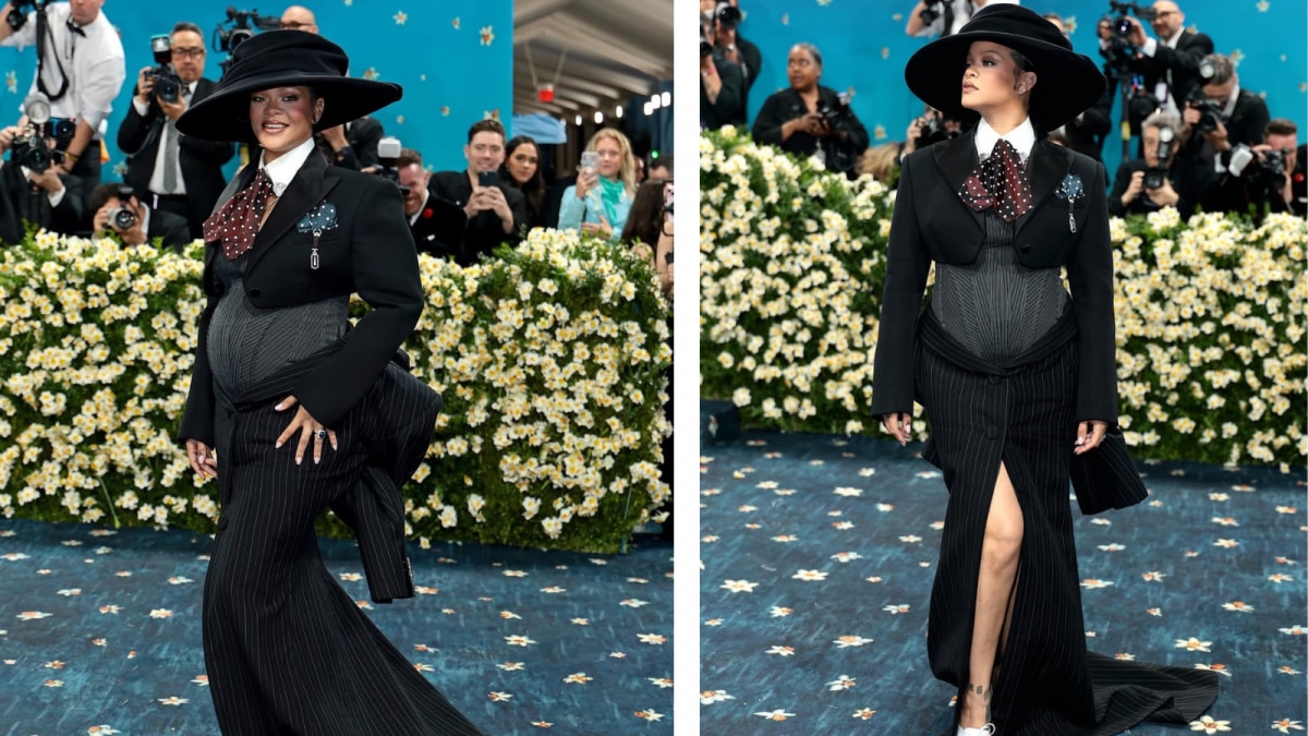 Maternity But Make It Met: Rihanna’s Tailored Reveal Stuns the Internet ...