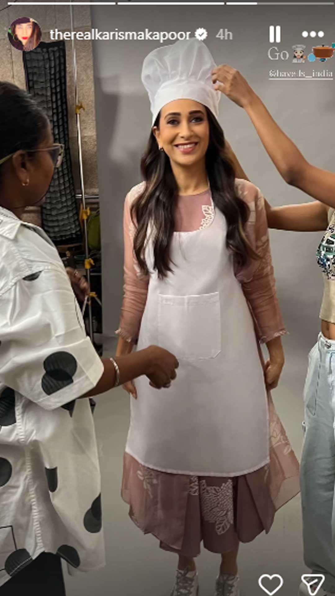 Karisma Kapoor’s ‘Ready, Set, Go’ BTS Pics Will Leave You With A Smile ...