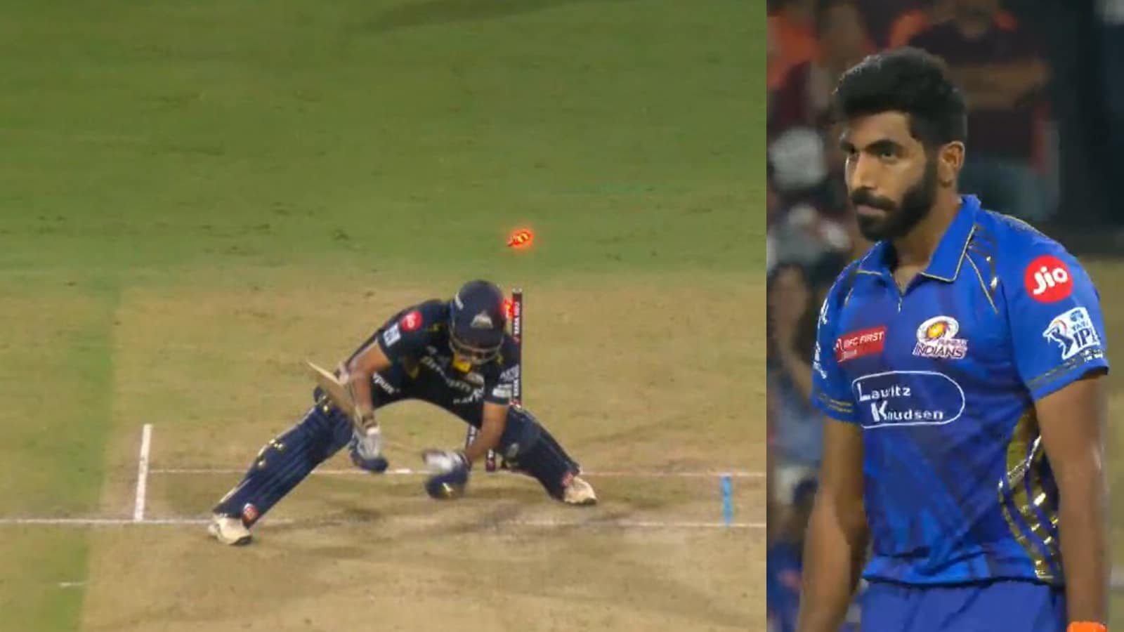 Watch: Jasprit Bumrah's Blinding Yorker Goes Between Sundar's Legs, Floors Him | Cricket News ...