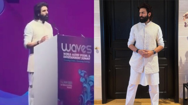 Kartik Aaryan Nervously Tells PM Modi ‘Please Forgive Me’ During Waves 2025 Speech | Movies News ...