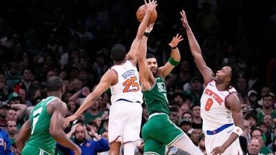 Mikal Bridges Comes Clutch! Knicks Shock Celtics In Game 2 Too; Take 2 ...