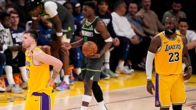 NBA Playoffs 2025: Edwards-led Timberwolves Eliminate LA Lakers In ...