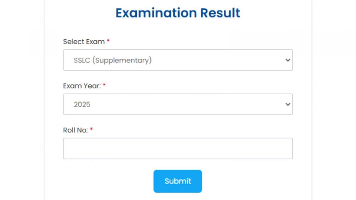 MBOSE SSLC Supplementary Result 2025 Declared: 80.35% Pass Meghalaya 10th Supply Exam ...