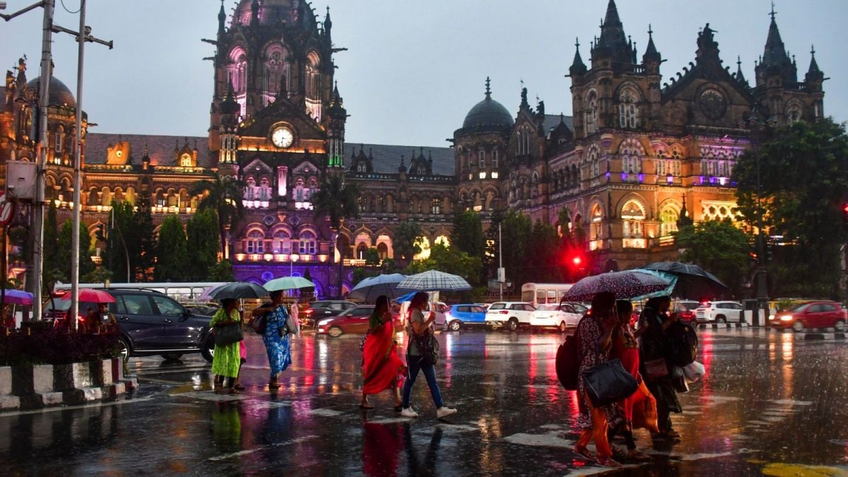 Weather News Today: Heavy Showers In Mumbai After IMD Issues Yellow ...