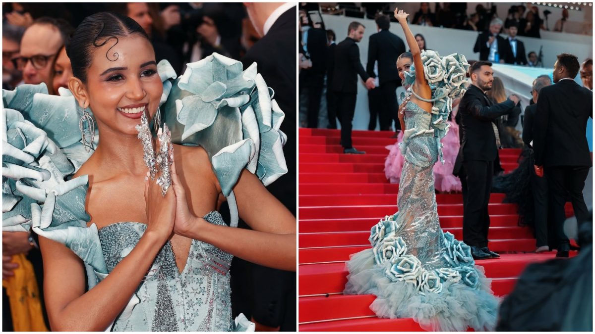 Cannes 2025: Nancy Tyagi Returns To Red Carpet In Self-Designed Gown