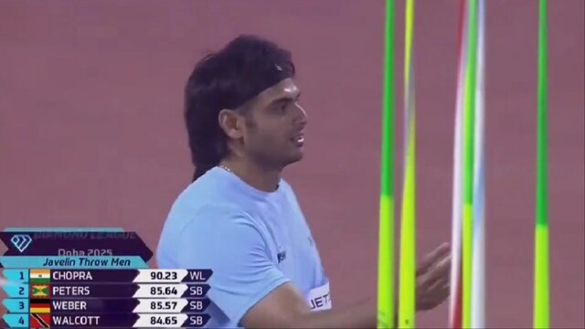 Neeraj Chopra's Wait Is Over, Breaches 90 Metre Mark In Doha Diamond League | Watch | Sports ...