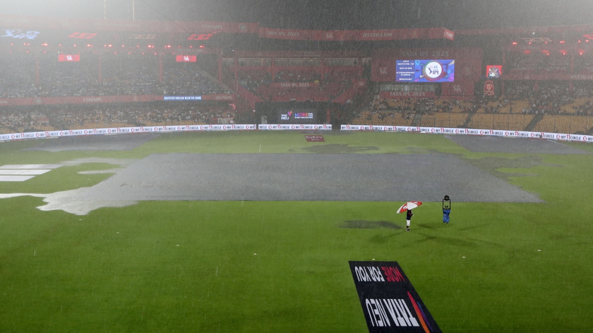 RCB vs KKR Highlights, IPL 2025: Rain Washes Out Match, Eliminates ...