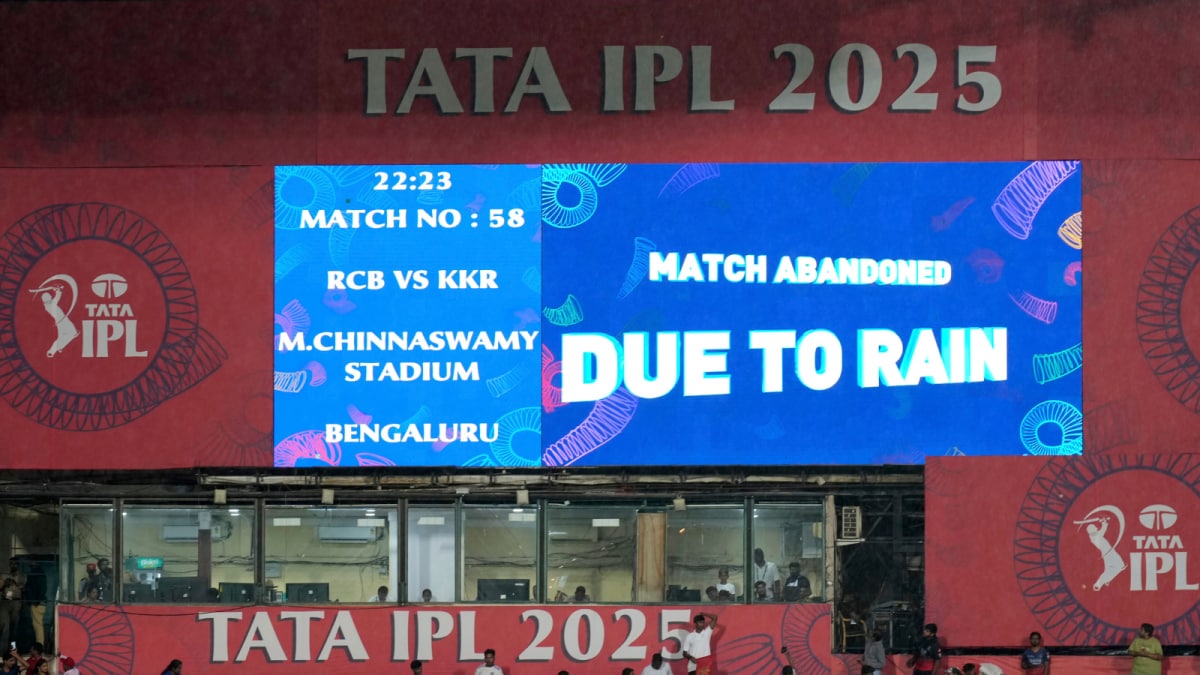 IPL 2025 Points Table, Orange Cap And Purple Cap List After RCB vs KKR Gets Washed Out | Cricket ...