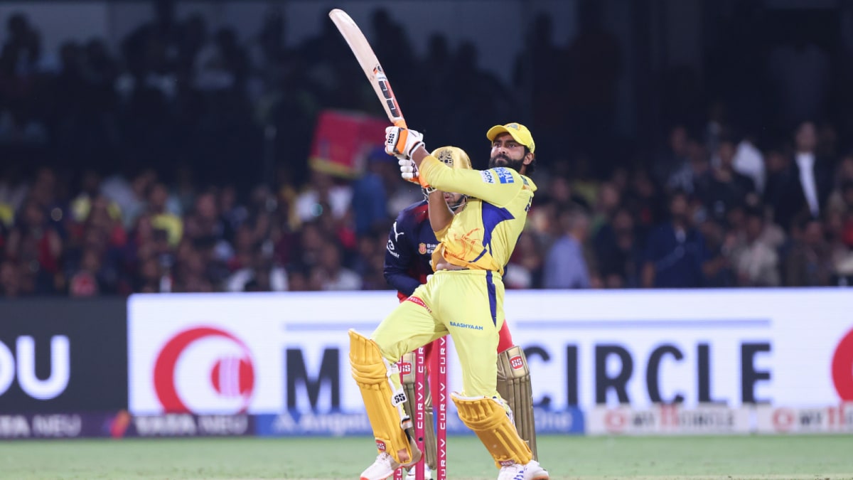 Ravindra Jadeja Smashes Biggest Six Of IPL 2025, It Goes For ...