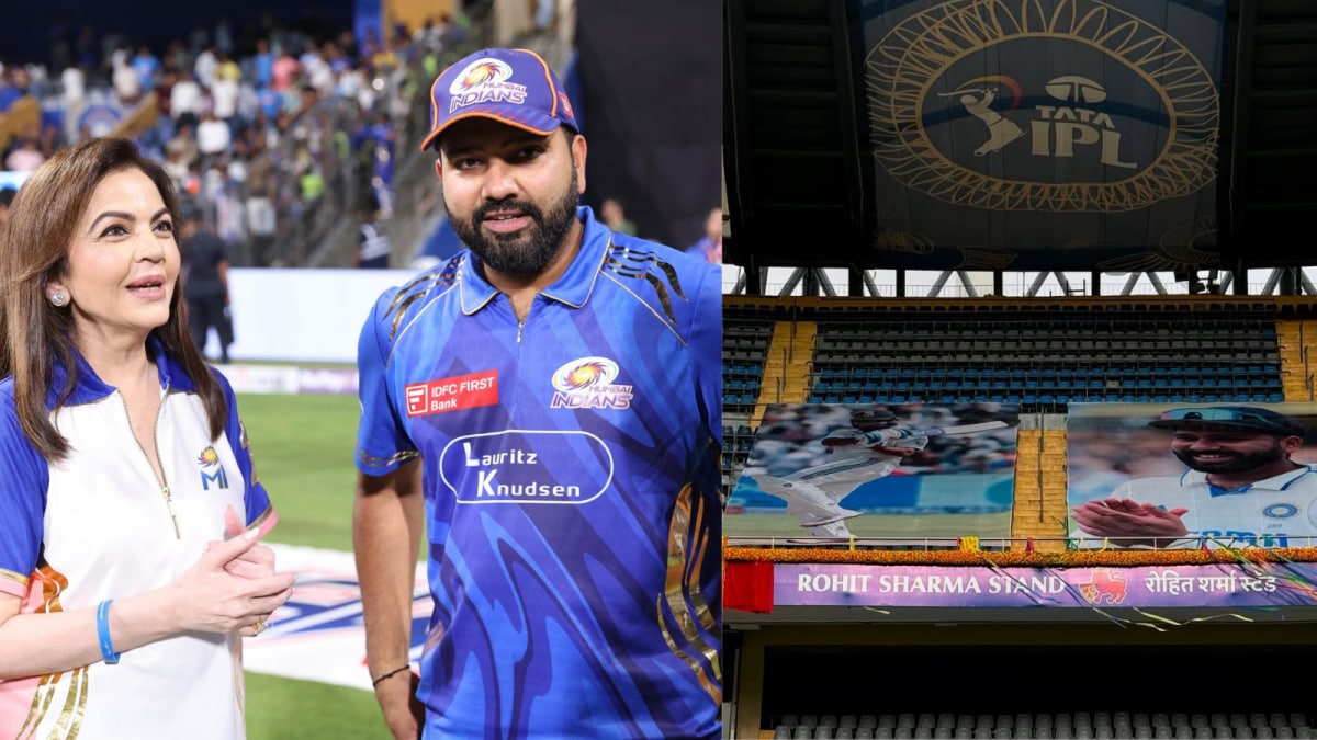 'A Permanent Mark Of Inspiration': Nita Ambani On Rohit Sharma's Wankhede Stand | Cricket News ...