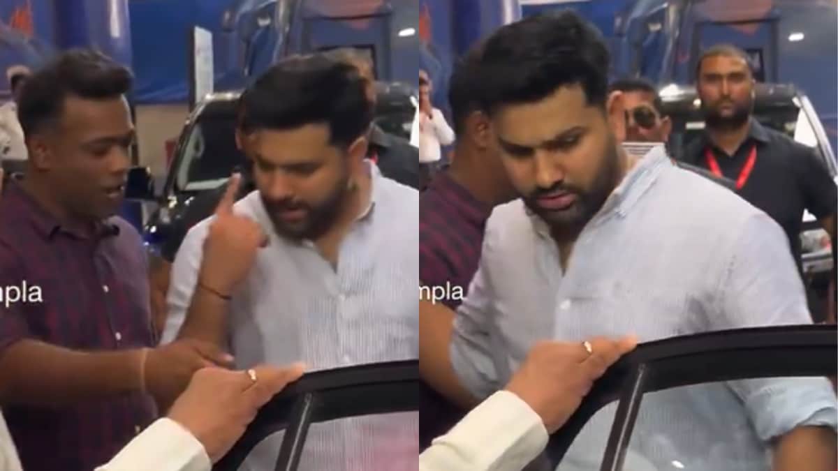Typical Big Brother! Rohit Sharma Scolds Sibling For Dent On His Car ...