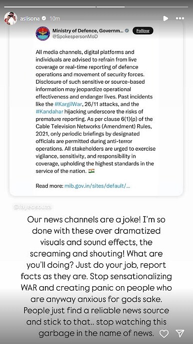 Sonakshi Sinha SLAMS News Channels For Sensationalising India-Pakistan ...