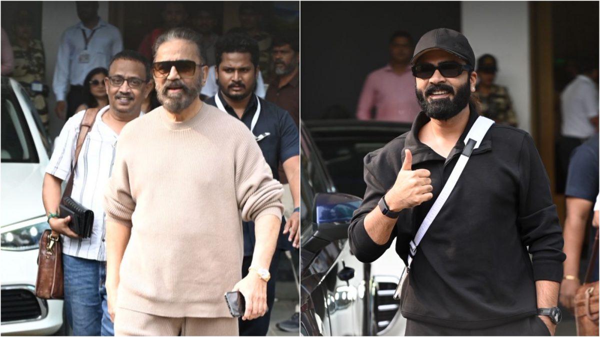 Thug Life Movie: Kamal Haasan and Silambarasan Promote in Mumbai
