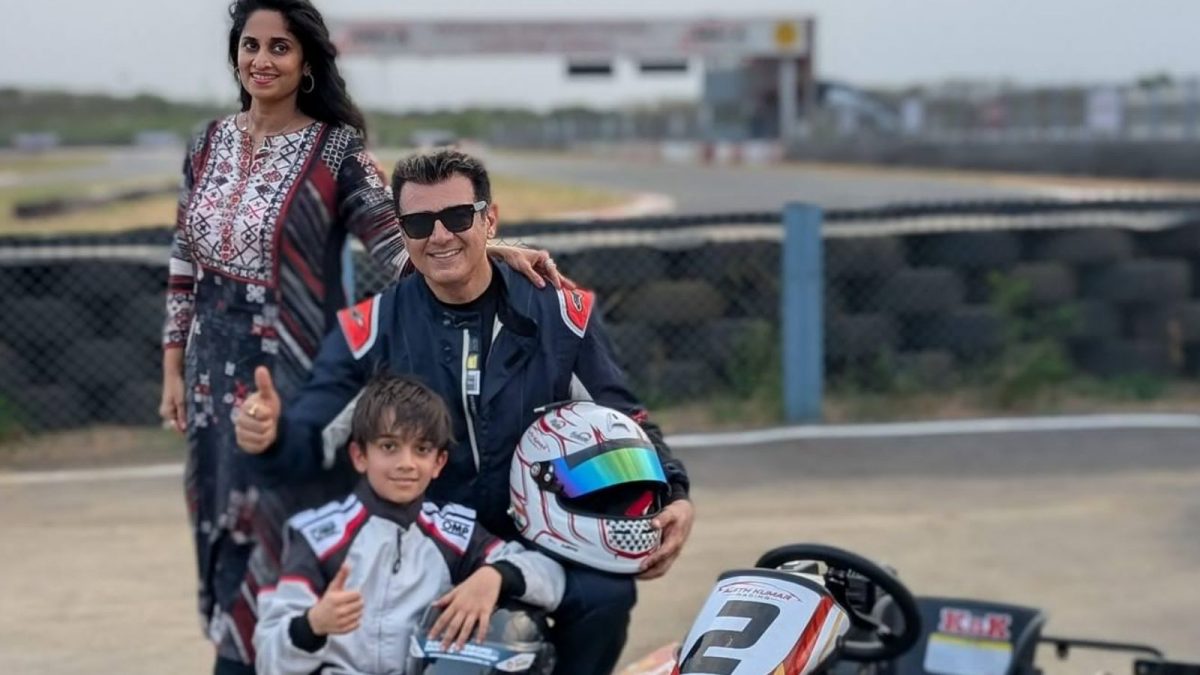 Ajith Kumar Enjoys Family Day At Go-Karting Track With Wife Shalini And ...