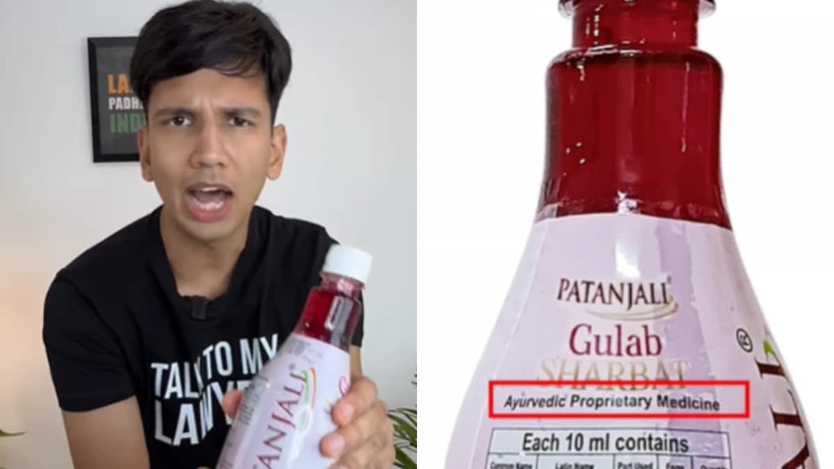 Food Pharmer Finds High Sugar Content In Rooh Afza, Patanjali’s Gulab ...