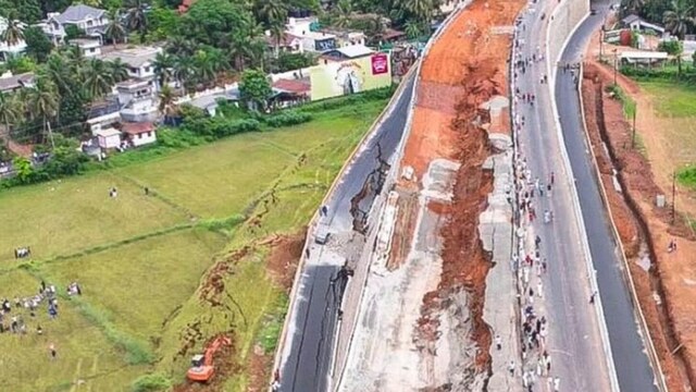 NH-66 Near Kerala's Malappuram Collapses Amid Rain, Questions Raised On ...