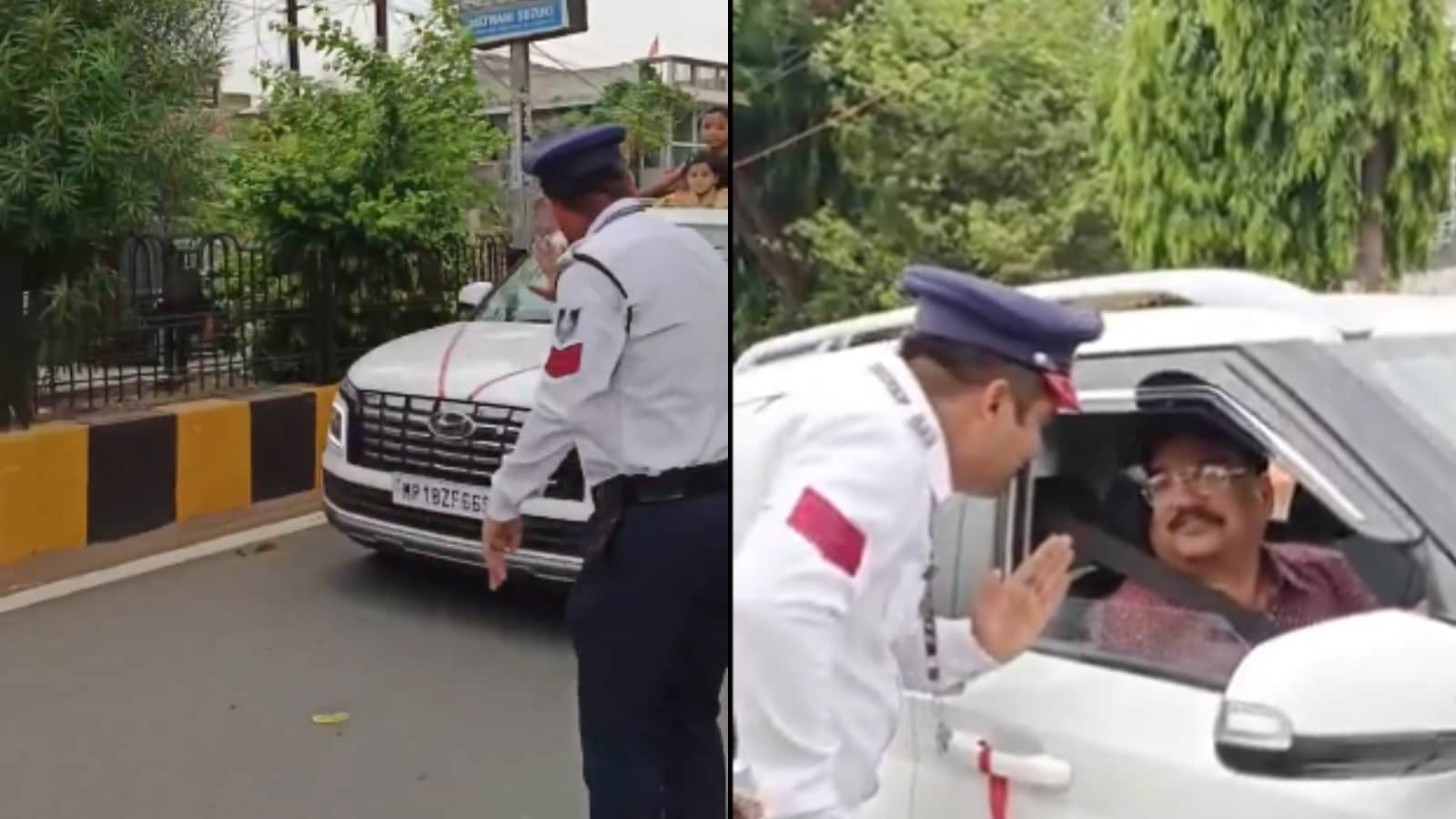 ‘Sir, This Isn’t Safe’: MP Cop Drops Truth Bomb On Sunroof Safety In ...
