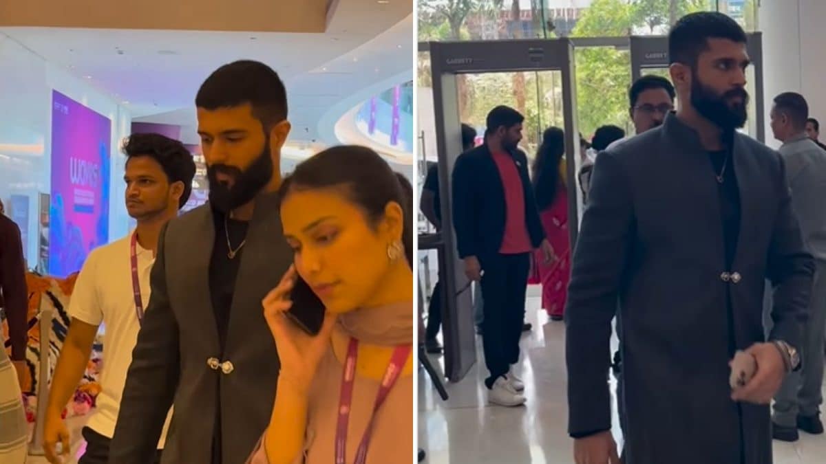 Vijay Deverakonda Sports A Beard Look As He Makes A Stylish Appearance ...
