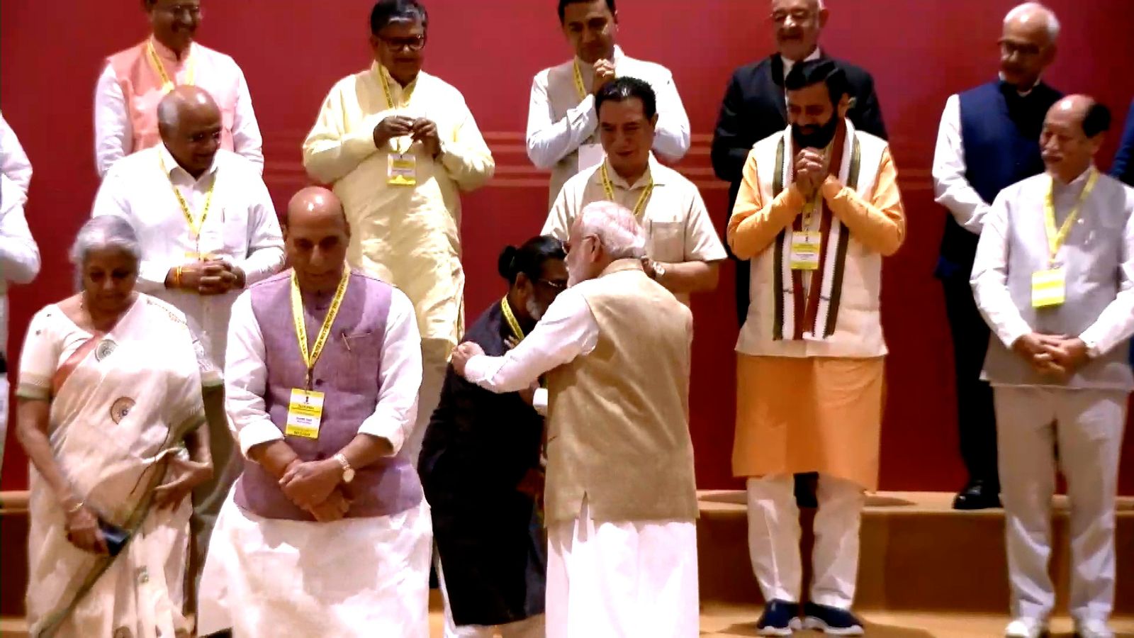 From MK Stalin To Revanth Reddy: PM Modi Shares Smiles With INDIA Bloc CMs At NITI Meet | India ...