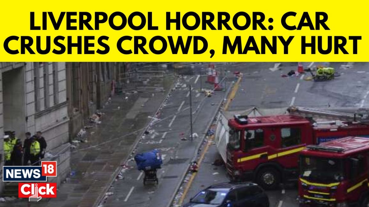 Several Injured As Car Rams Into Liverpool Fans At Victory Parade - News18