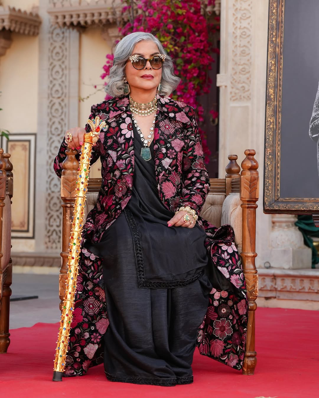 The Royals: A Look At Zeenat Aman’s Classic Wardrobe