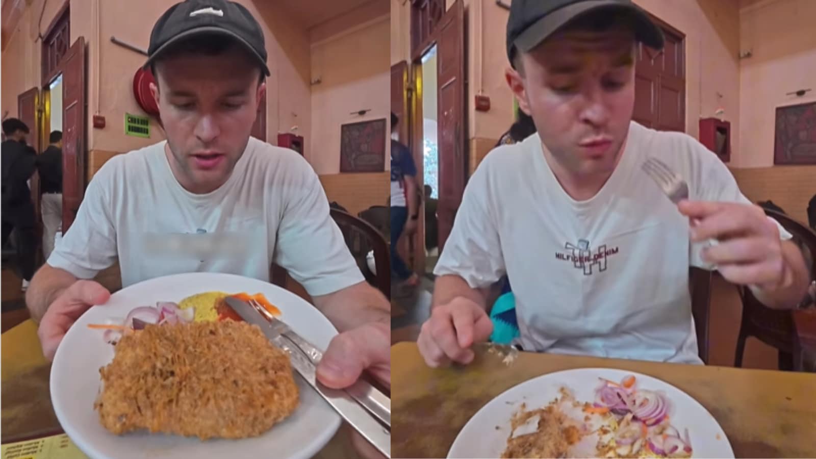 Scottish Vlogger Tries Kolkata’s Rs 125 Fish Kabiraji, Watch His ...