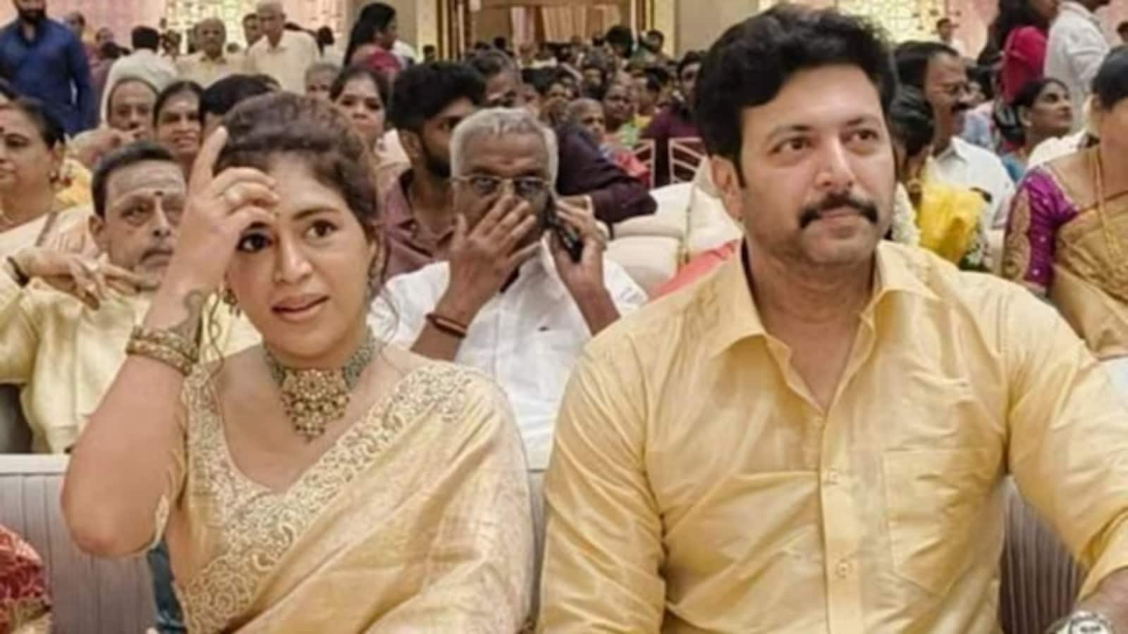 Who Is The Woman With Ravi Mohan? Wedding Pic With Goan Singer Sparks ...