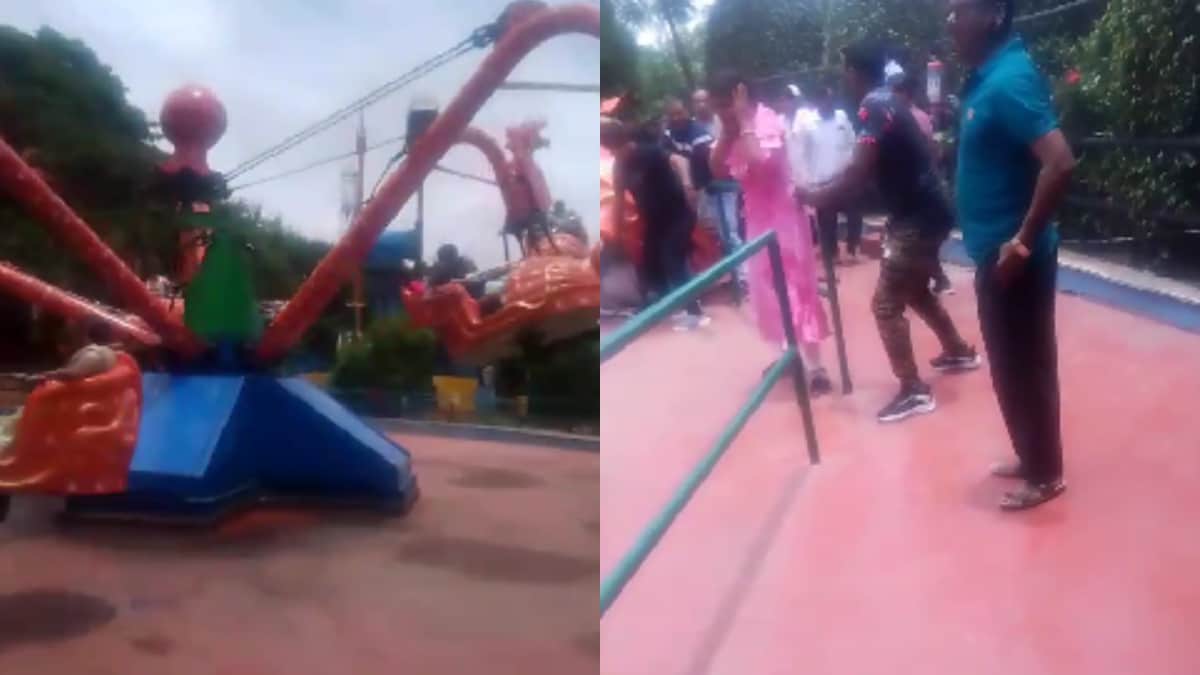 Man Dies After Amusement Ride Seat Snaps Mid-Spin In Maharashtra's Solapur | Video | India News ...