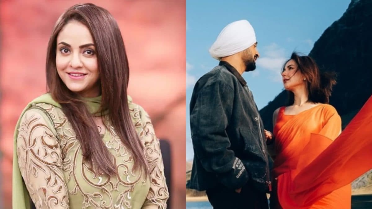 Pakistani Host Nadia Khan Hails Diljit Dosanjh For Releasing Sardaar Ji ...