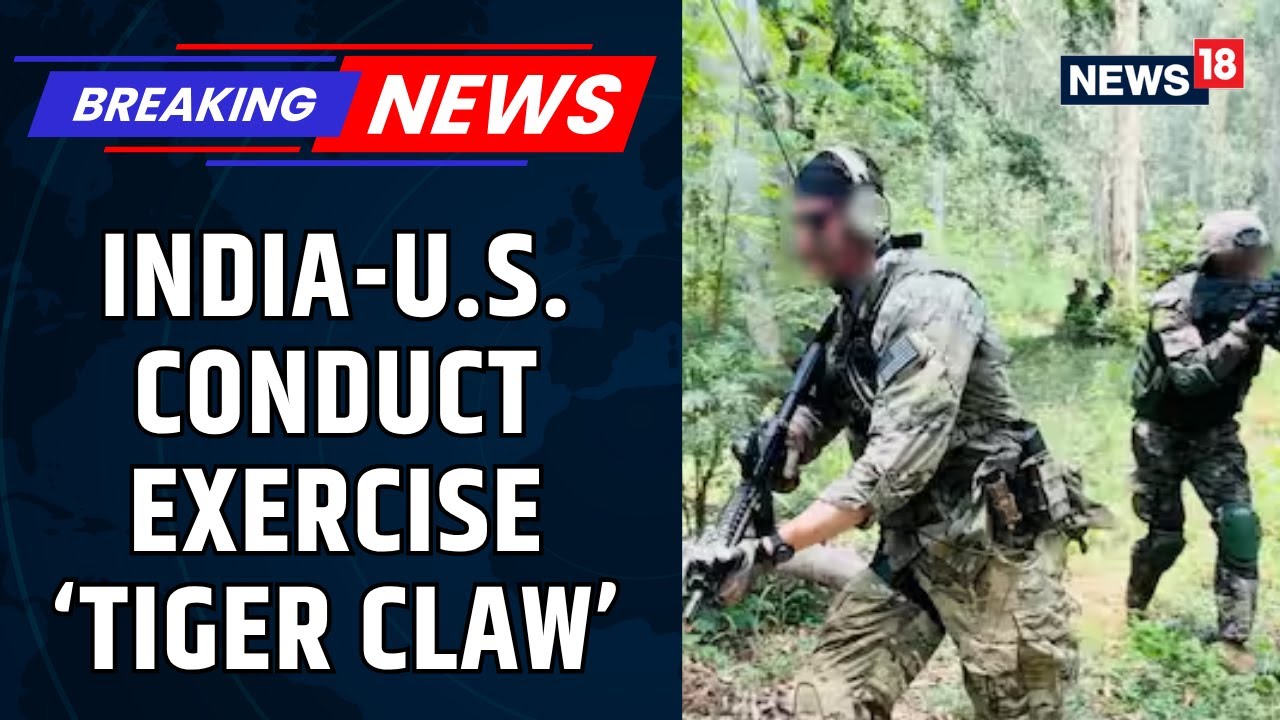 Indian Forces With US military Conducts Exercise 'Tiger-Claw' | India ...