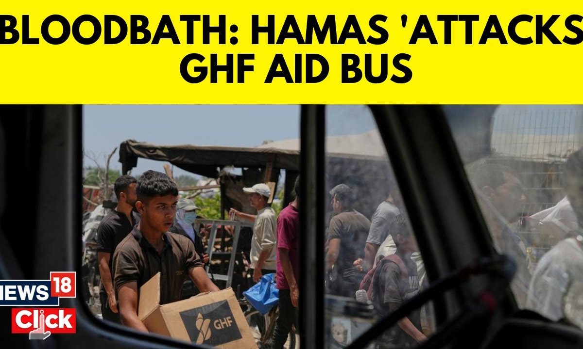 Gaza Aid Bus | 5 Aid Workers Killed After Hamas Attacks Gaza ...