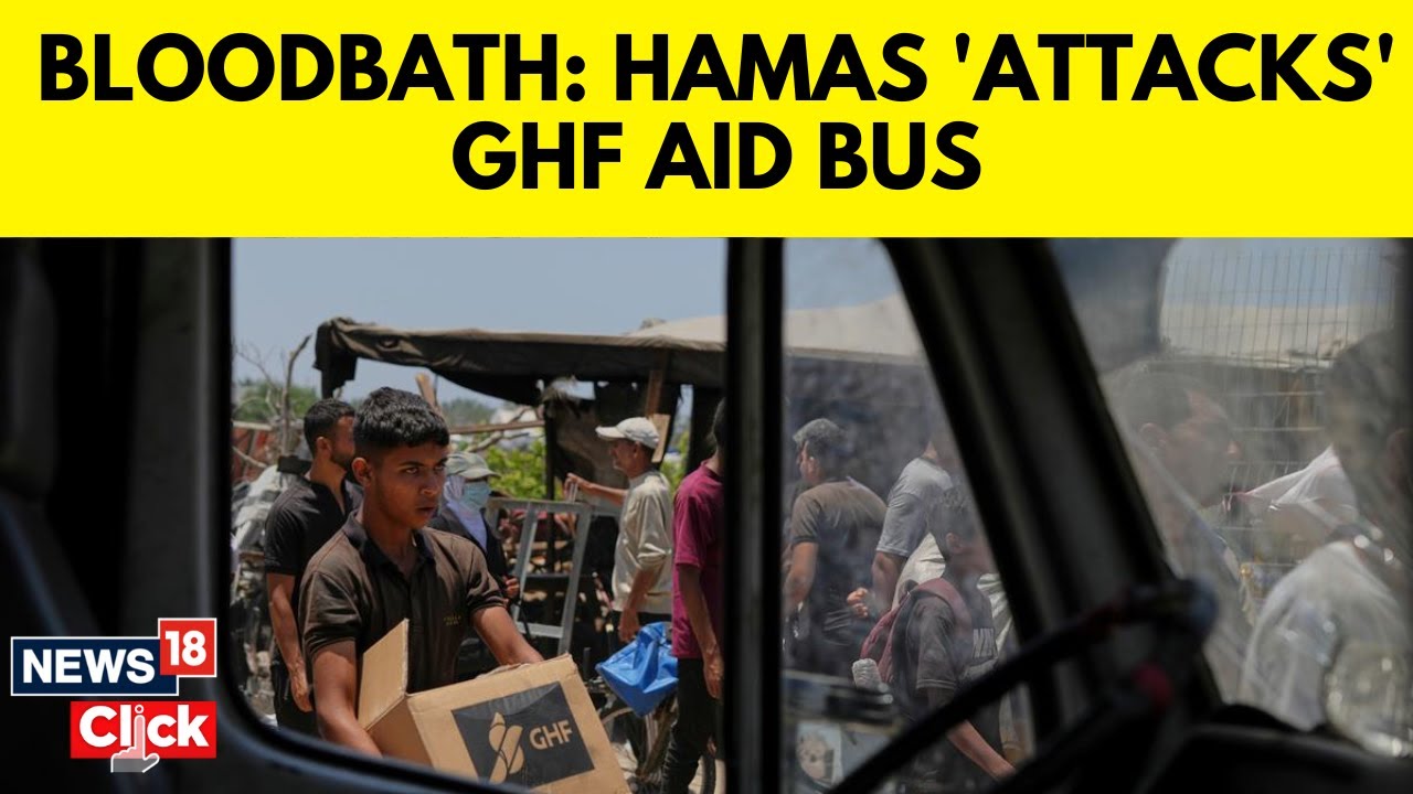 Gaza Aid Bus | 5 Aid Workers Killed After Hamas Attacks Gaza ...